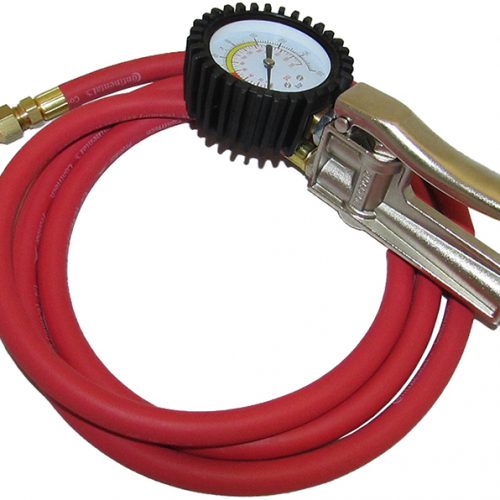 HALTEC I-401 Extra Heavy-Duty Large Bore Inflator with Straight Clip-On ...